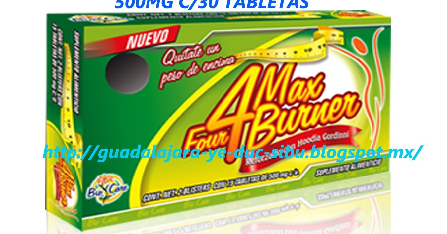Por tu salud Baja de Peso: 4 MAX BURNER ETAPA 1