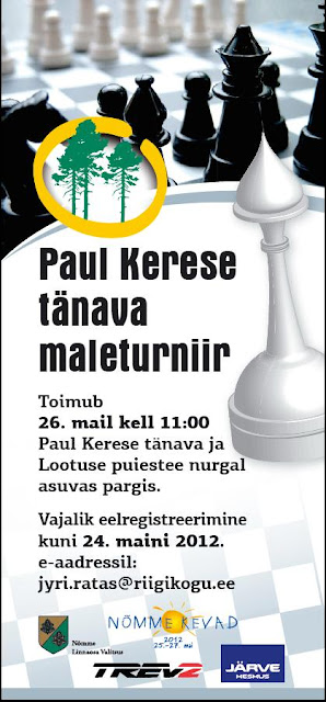 Vaadeldaja: Paul Kerese tänava maleturniir