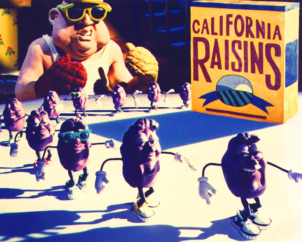Puppets & Clay, Stop Motion Blog: Conociendo a las California Raisins ...