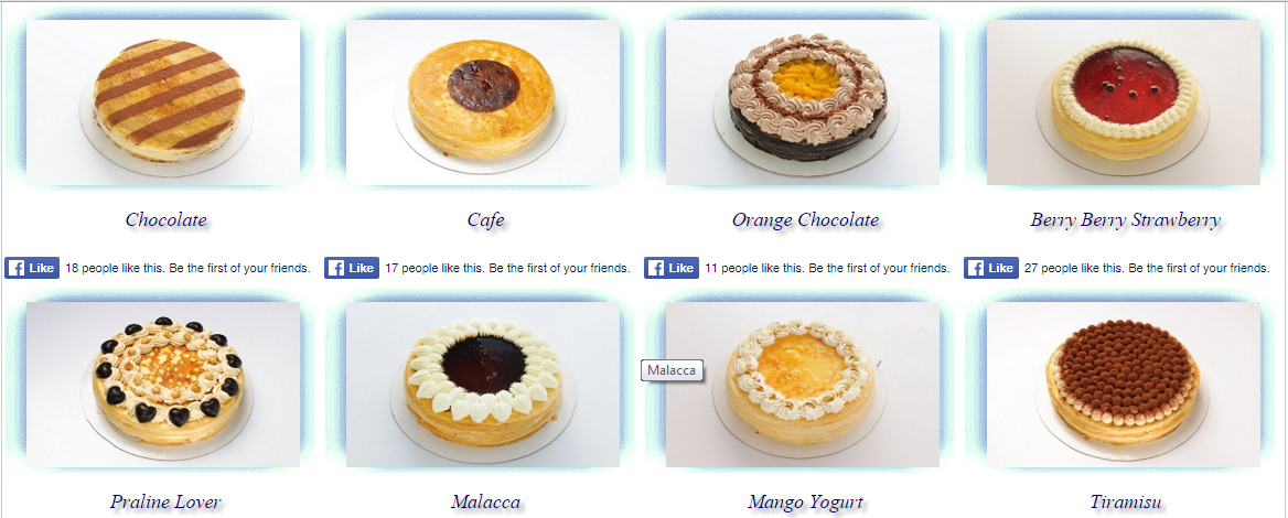 Handmade Mille Crepe Cake @ Nadeje, One Utama - Betty's Journey