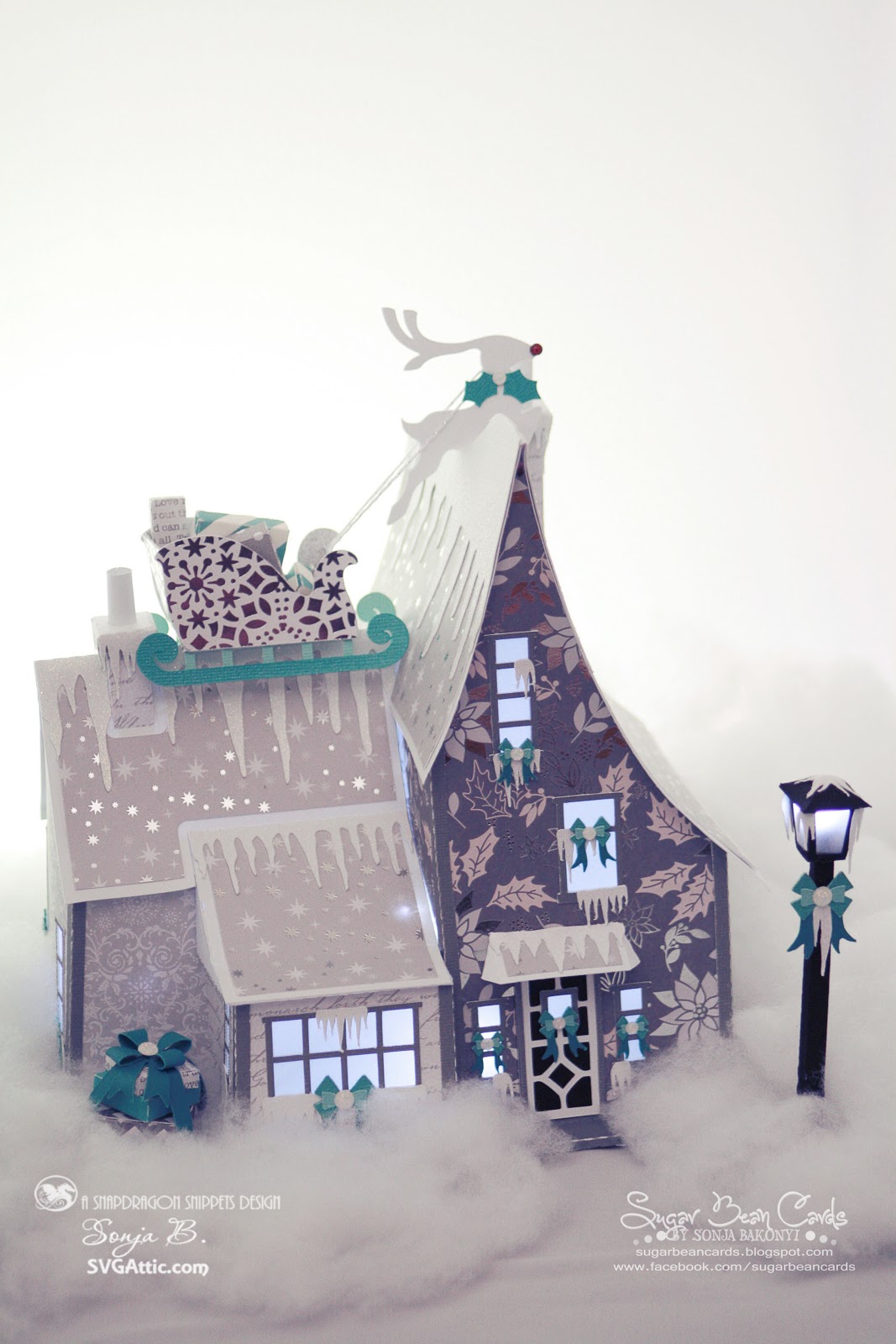 SVG Attic Blog: Winter Cottage