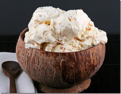 Coconut Ice Cream - | Food And Fruit