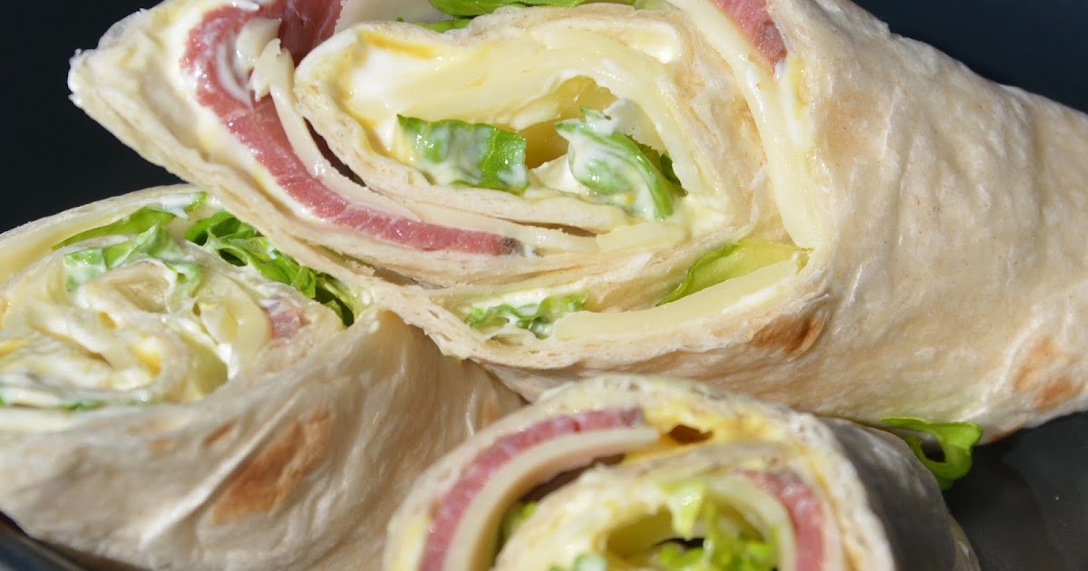 ganske enkelt: Tortillalefser med roastbeef og ost