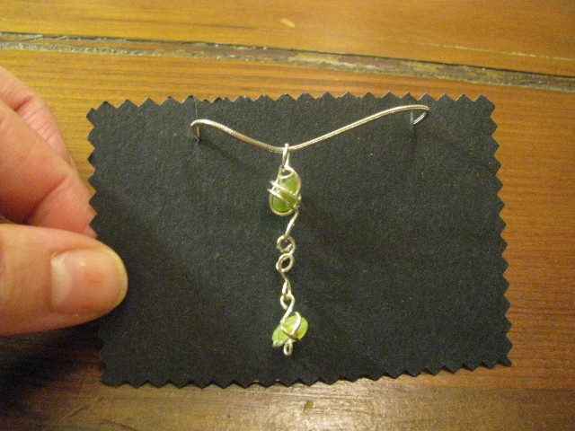 homemade by ev: Twisted Wire Jewelry - Necklaces