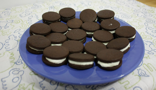 Ya estás en mi cocina: Galletas Oreo. Sin leche ni huevo.