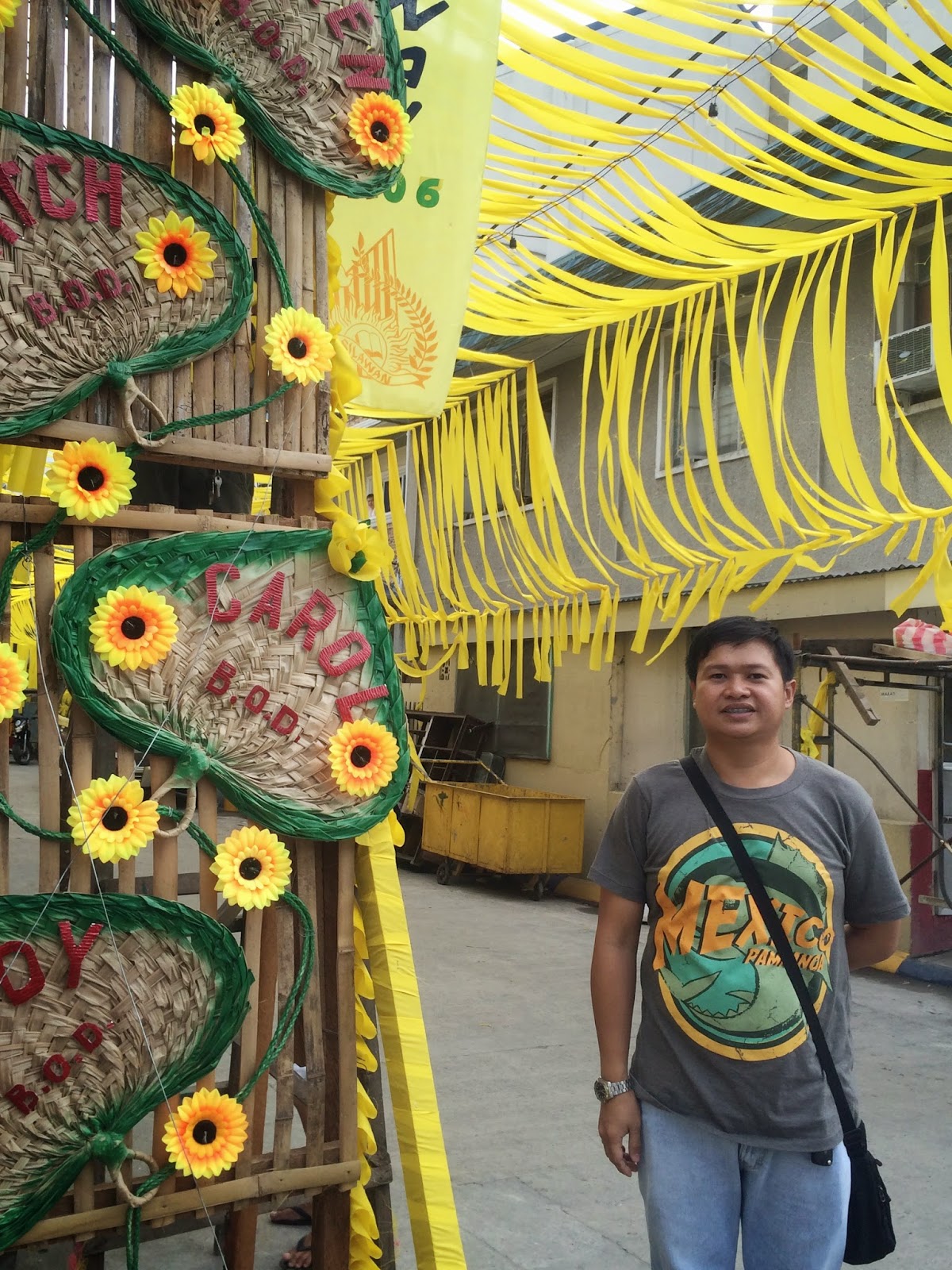 Makati Barangay Shows Off Green Fiesta Banderitas