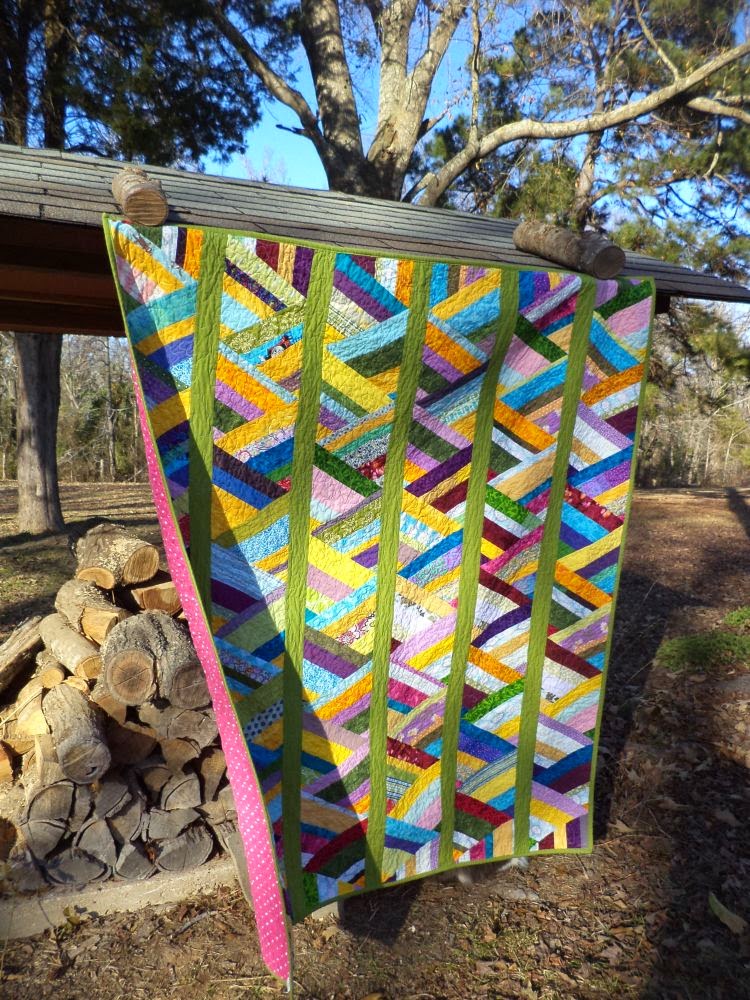 Kat & Cat Quilts: String Braid (Scrappy String Quilt #2)