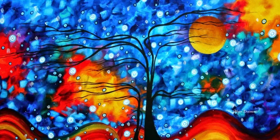 Megan Duncanson | Palette Knife Abstract Landscape painter | Tutt'Art ...