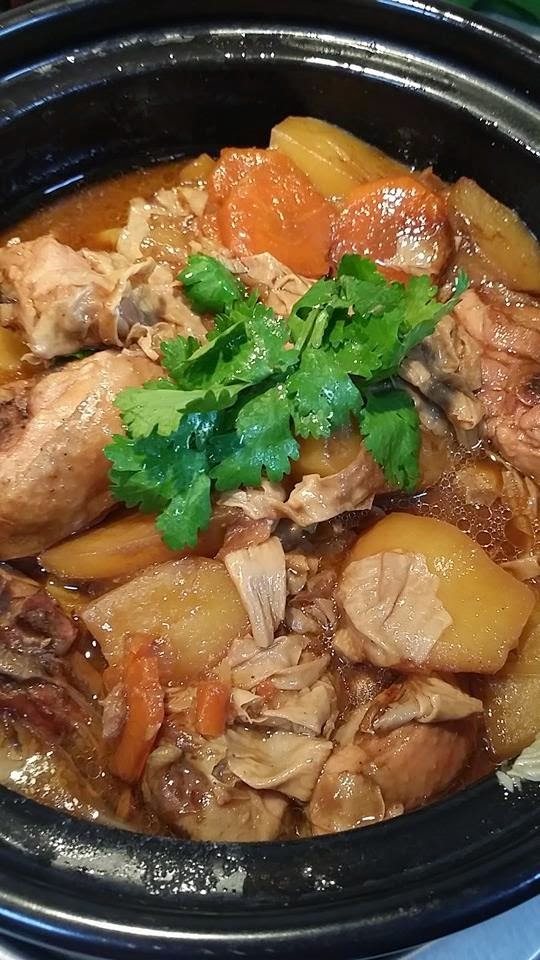 Kymn Kitchen: Chicken stew in Chu hou sauce