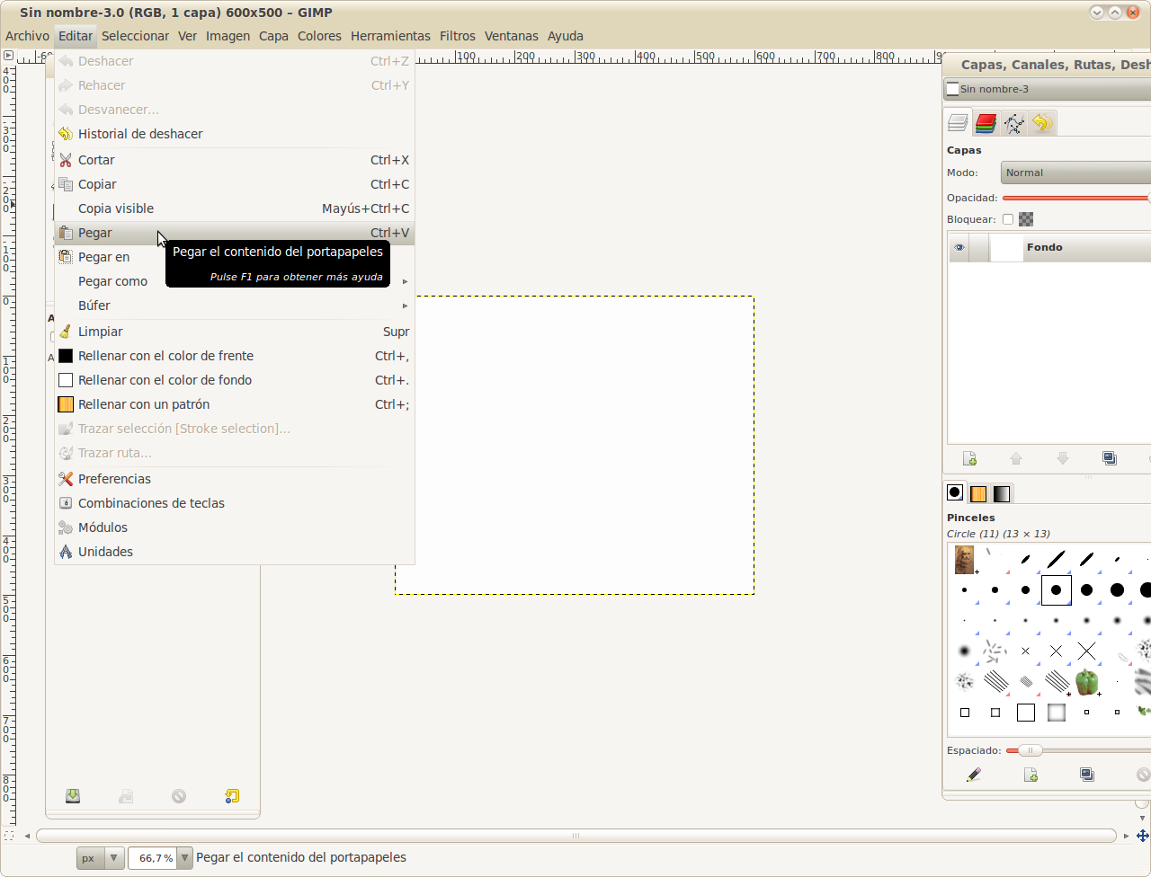 Tutorial Gimp 3: Práctica 4