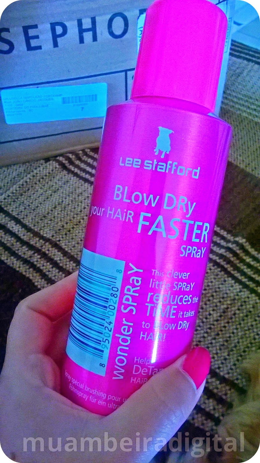 Testei: Blow Dry Your Hair Faster Spray da Lee Stafford