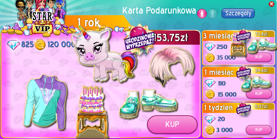 Wszystko z MSP: Nowy pakiet STAR VIP + NOWOŚCI