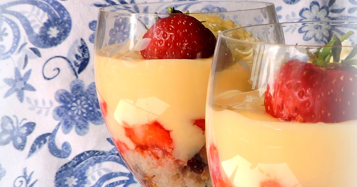 Cream Tea Trifle Pots | The English Kitchen