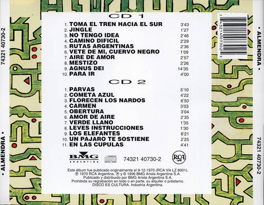 Puentes Amarillos - Buena Música: Almendra 2