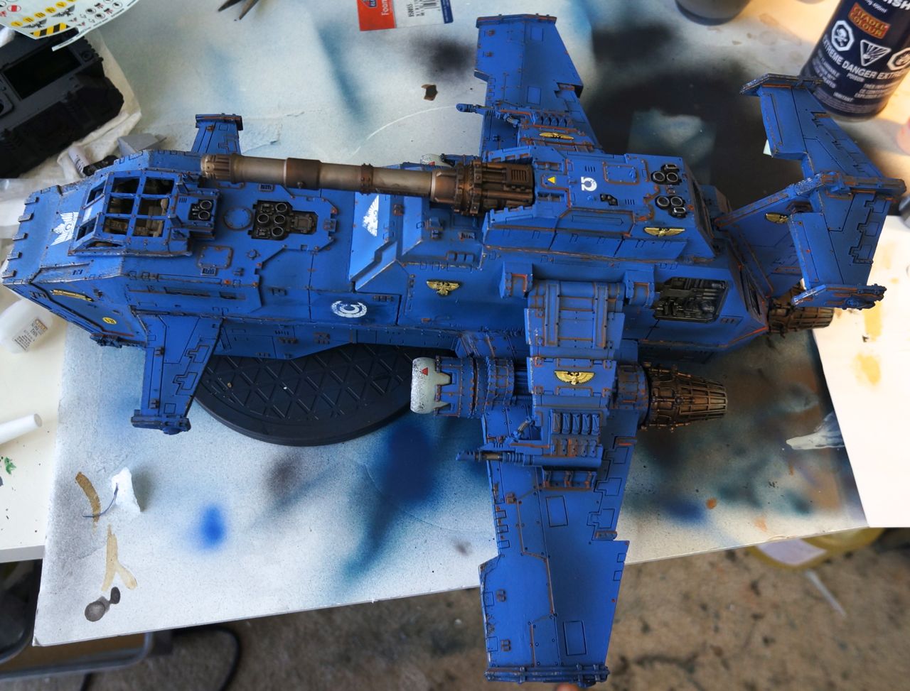 40k Hobby Blog: Thunderhawk WIP2