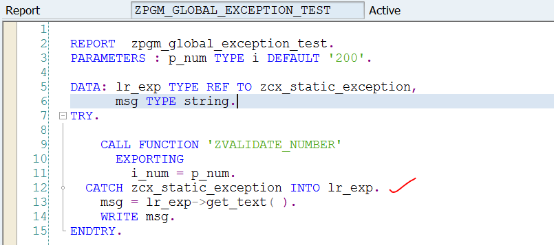 Techsap Oo Abap Exception Using Global Exception Class With Function Module 4388