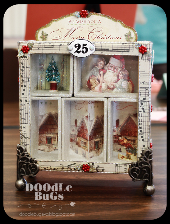 Doodlebugs: Tim Holtz- 6x6 Configuration Box