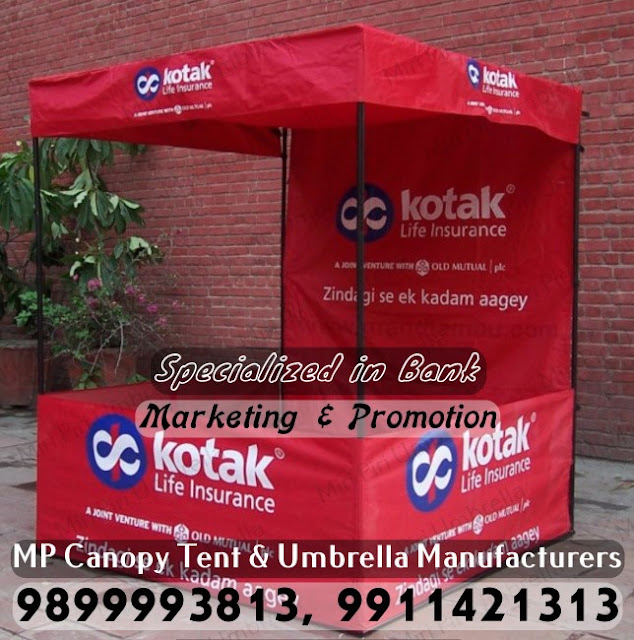 Canopy Tents Umbrella for Banking Loan Insurance Marketing Promotion ...
