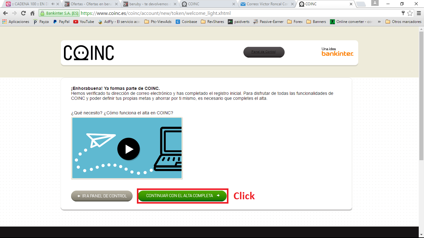 Coinc - Regístrate y consigue tus primeros 10€ ~ Ahorra y gana dinero ...