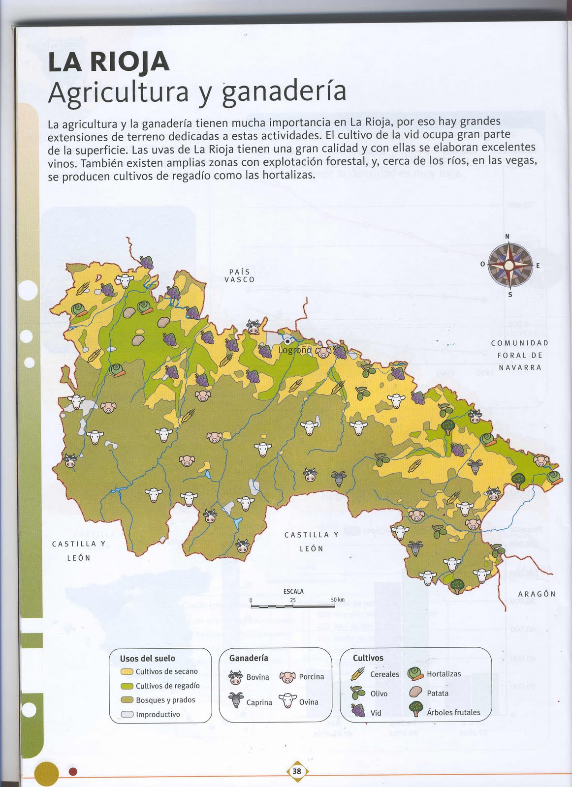 DE PURA CEPA: Mapa agricultura,ganadería