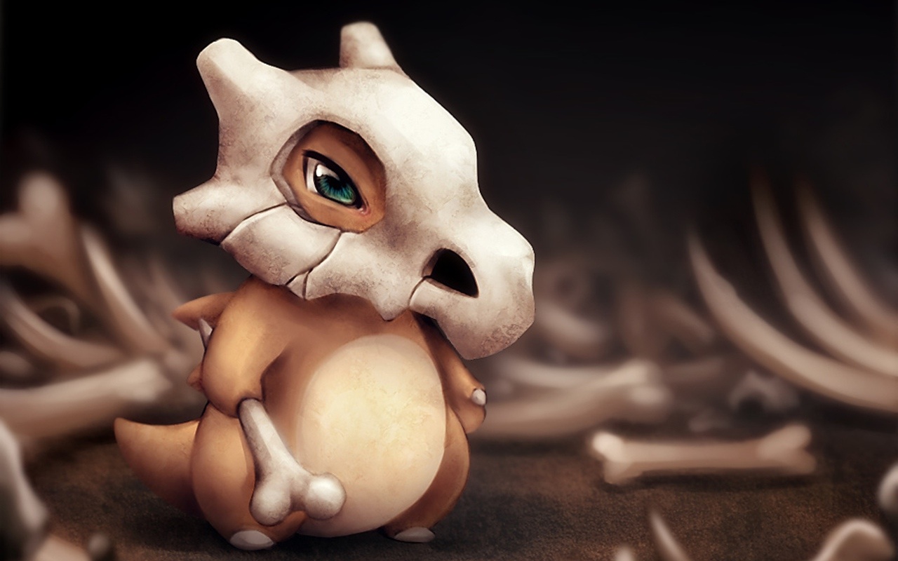 La Web Pokemon: Precioso Wallpaper de un Cubone