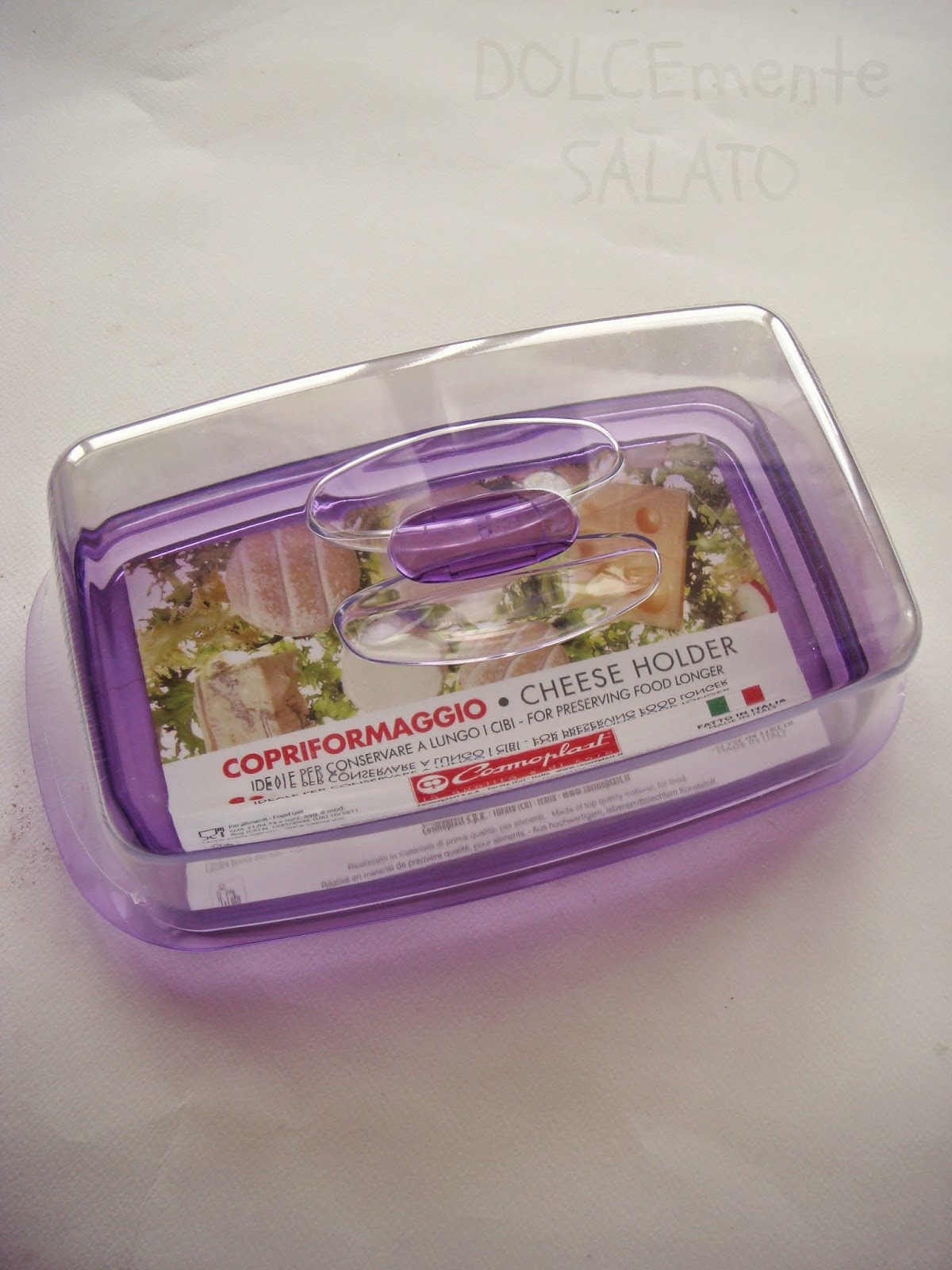 DOLCEmente SALATO: Cosmoplast