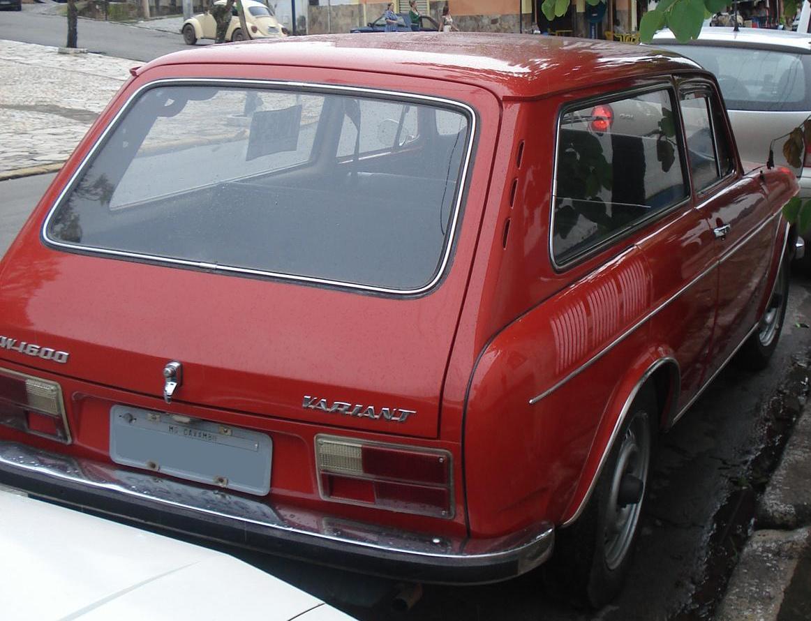 Registros Automotivos do Cotidiano: VW 1600 Variant 1974