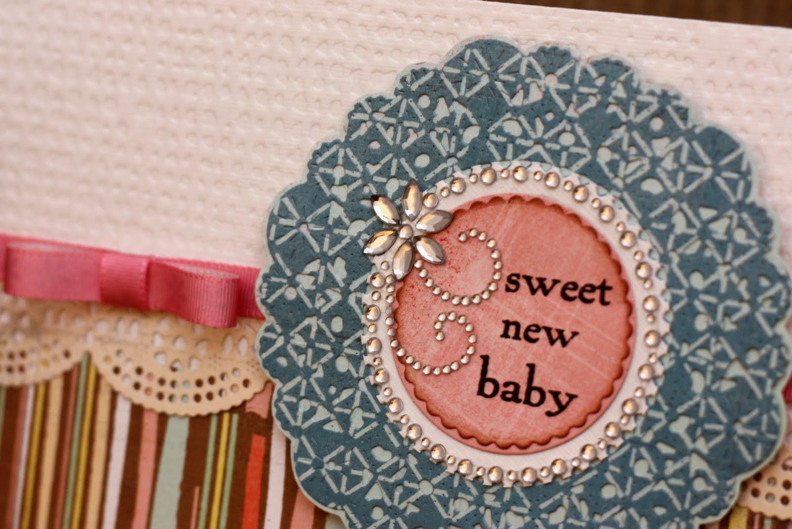 Sweet Baby Card - Cheery Lynn Designs Inspiration Blog