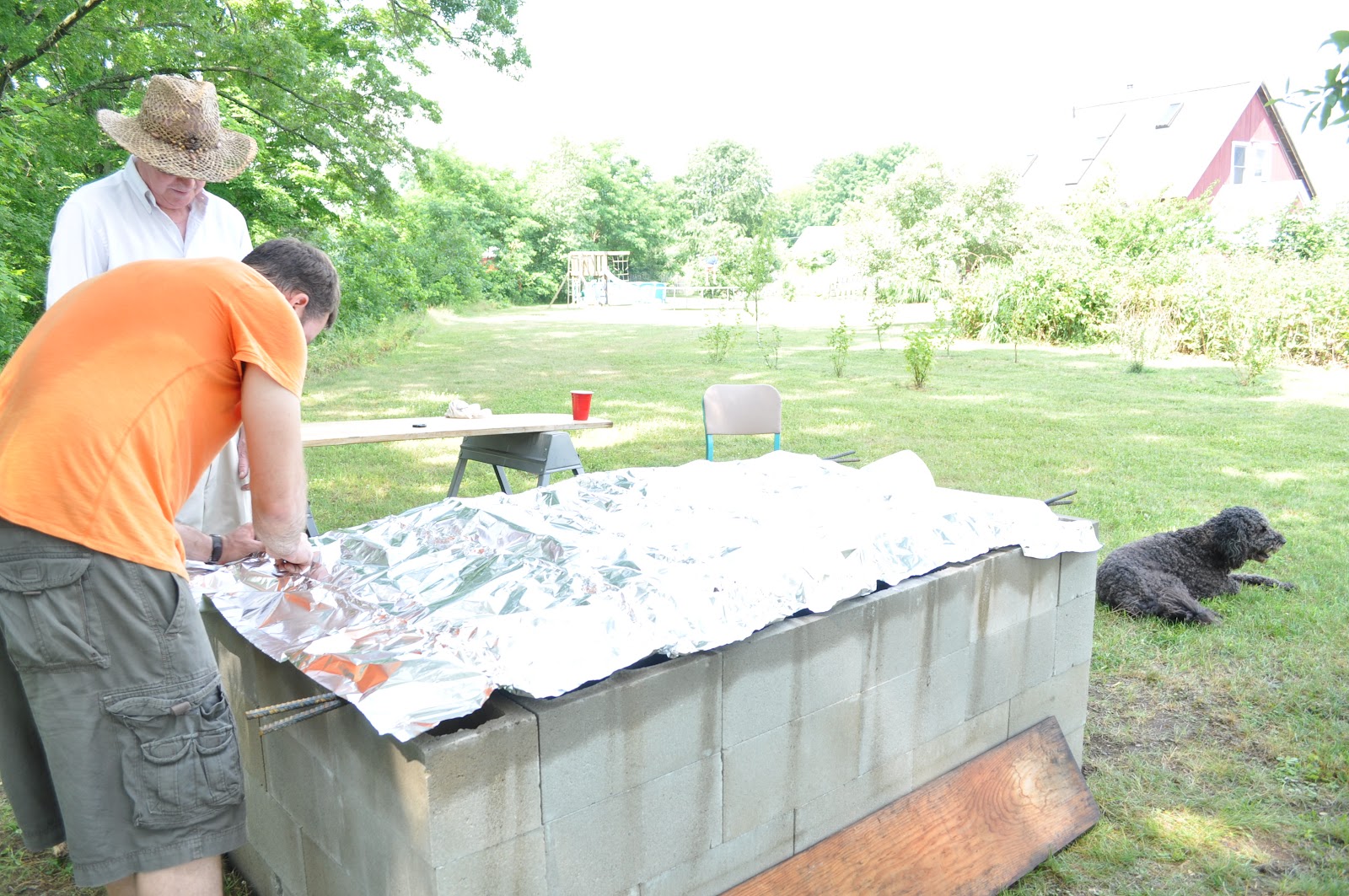 One Golden Apple: pig roast