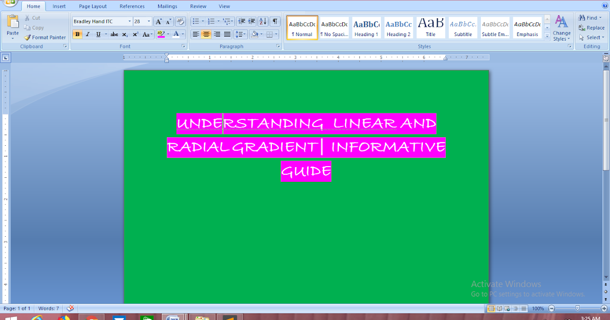 UNDERSTANDING LINEAR AND RADIAL GRADIENT| AN INFORMATIVE GUIDE ... UNDERSTANDING LINEAR AND RADIAL GRADIENT| AN INFORMATIVE GUIDE ...