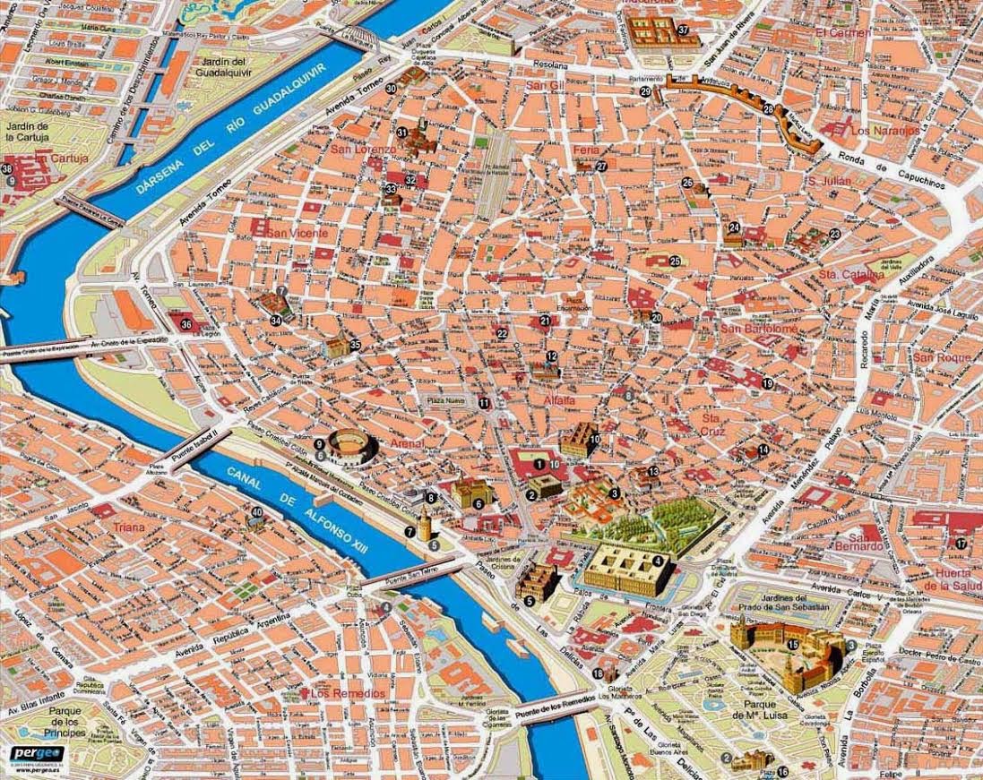 Map of the Week: Spain in Perspective