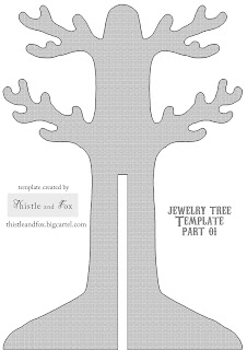 How to make a Jewelry Tree for under $10