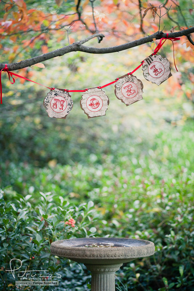 Give Peas a Chance: Noel Banner tutorial