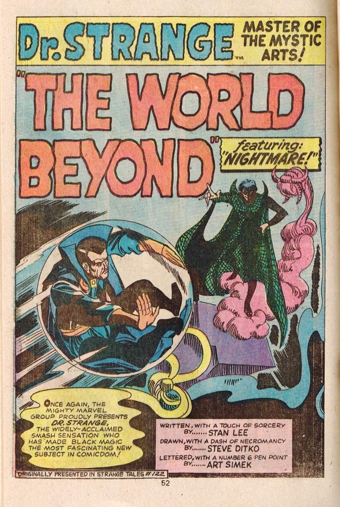 The Great Comic Book Heroes: Dash Shaw's Doctor Strange vs. Nightmare