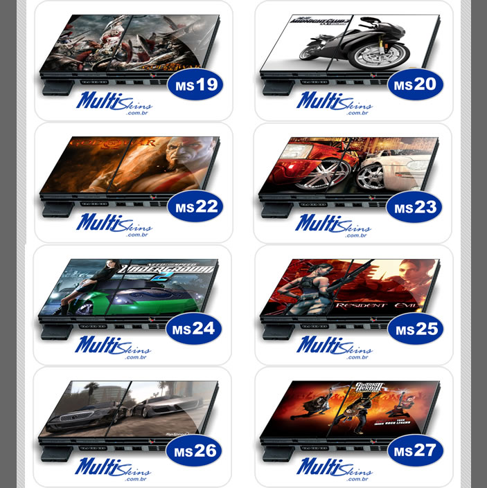 Playstation 2 Eterno: Deixe seu PS2 Slim mais a sua cara