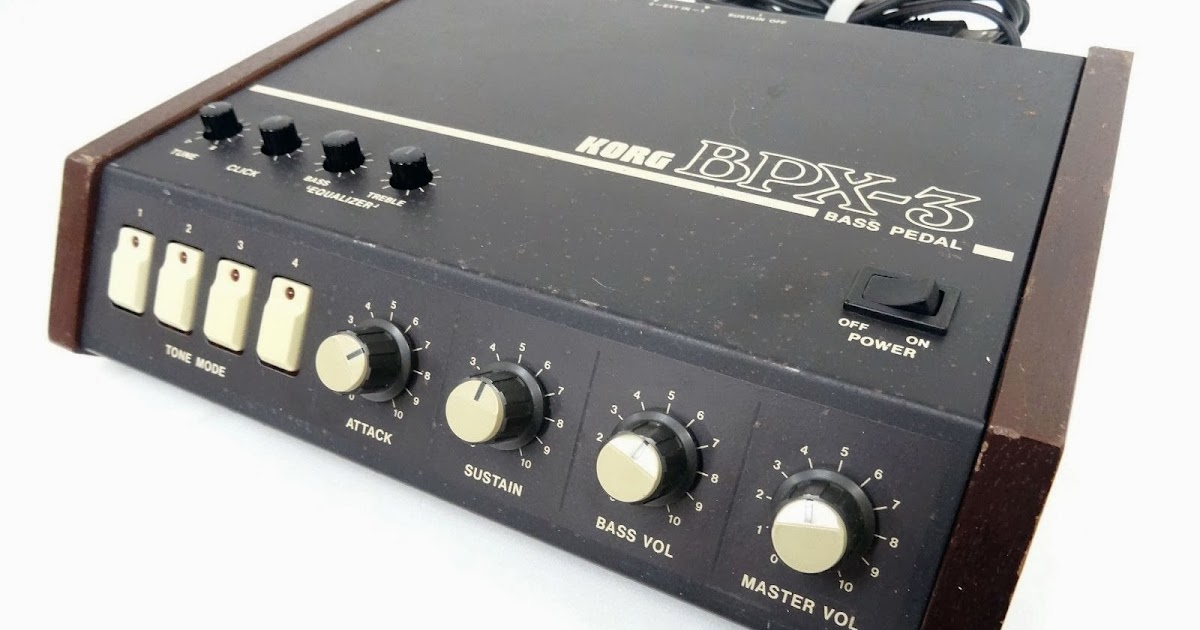 MATRIXSYNTH: Korg BPX-3 Analog Bass Synthesizer SN 400106