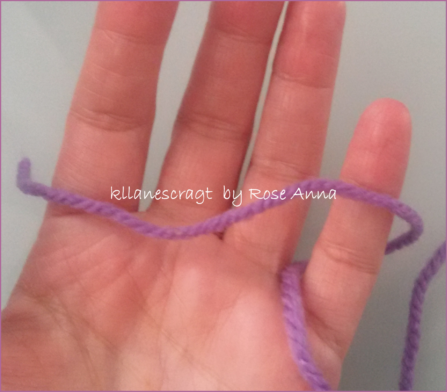 Tutorial como coger el hilo - Rosi ktnits & crochet