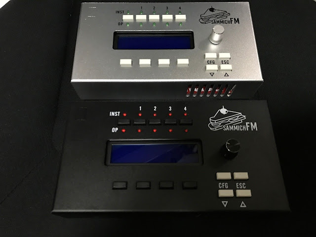 MATRIXSYNTH: Sammich FM synthesizer with Yamaha YMF262 OPL3 sound chip