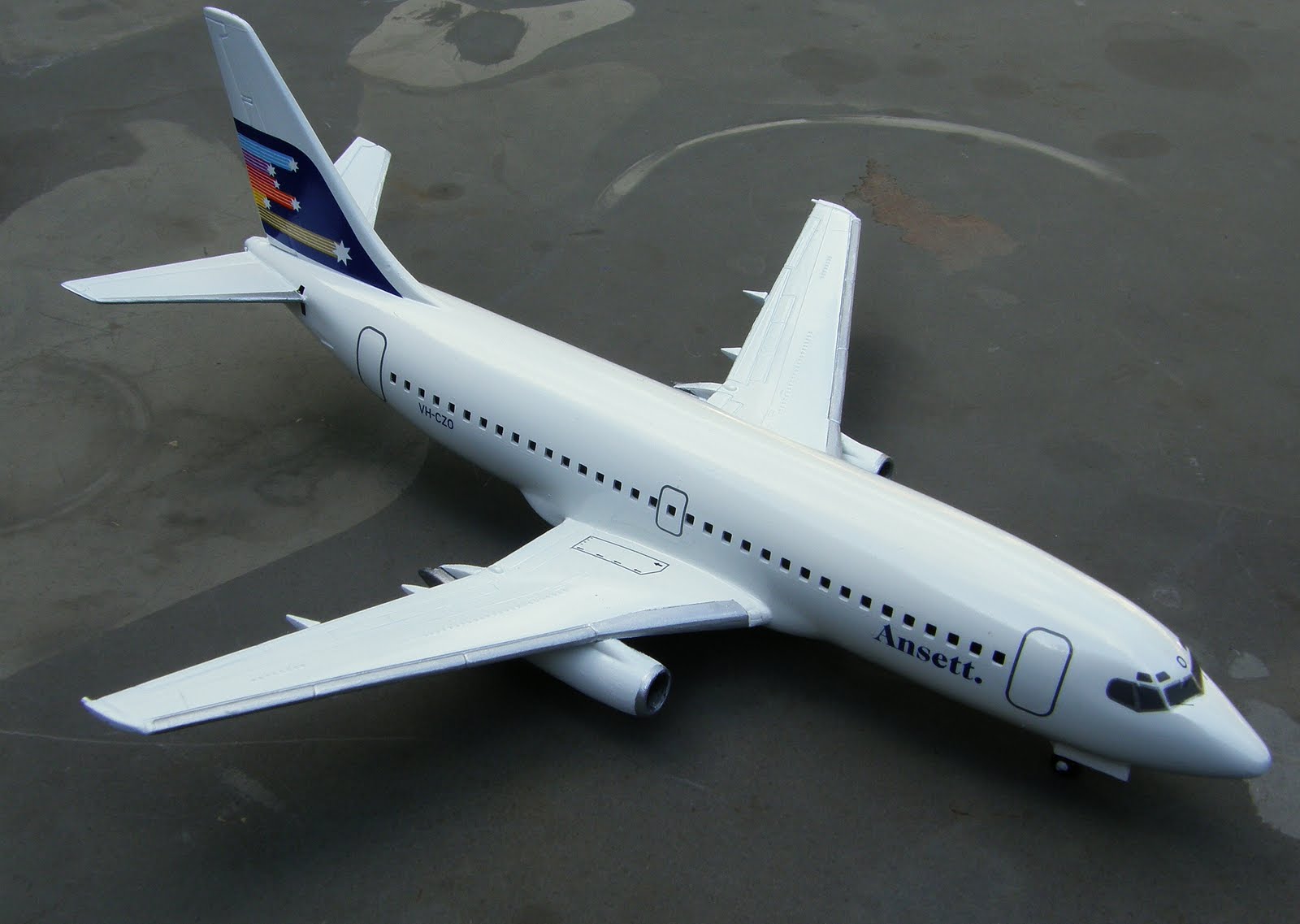 wade's scale models & modest aviation photography: Ansett Australia ...