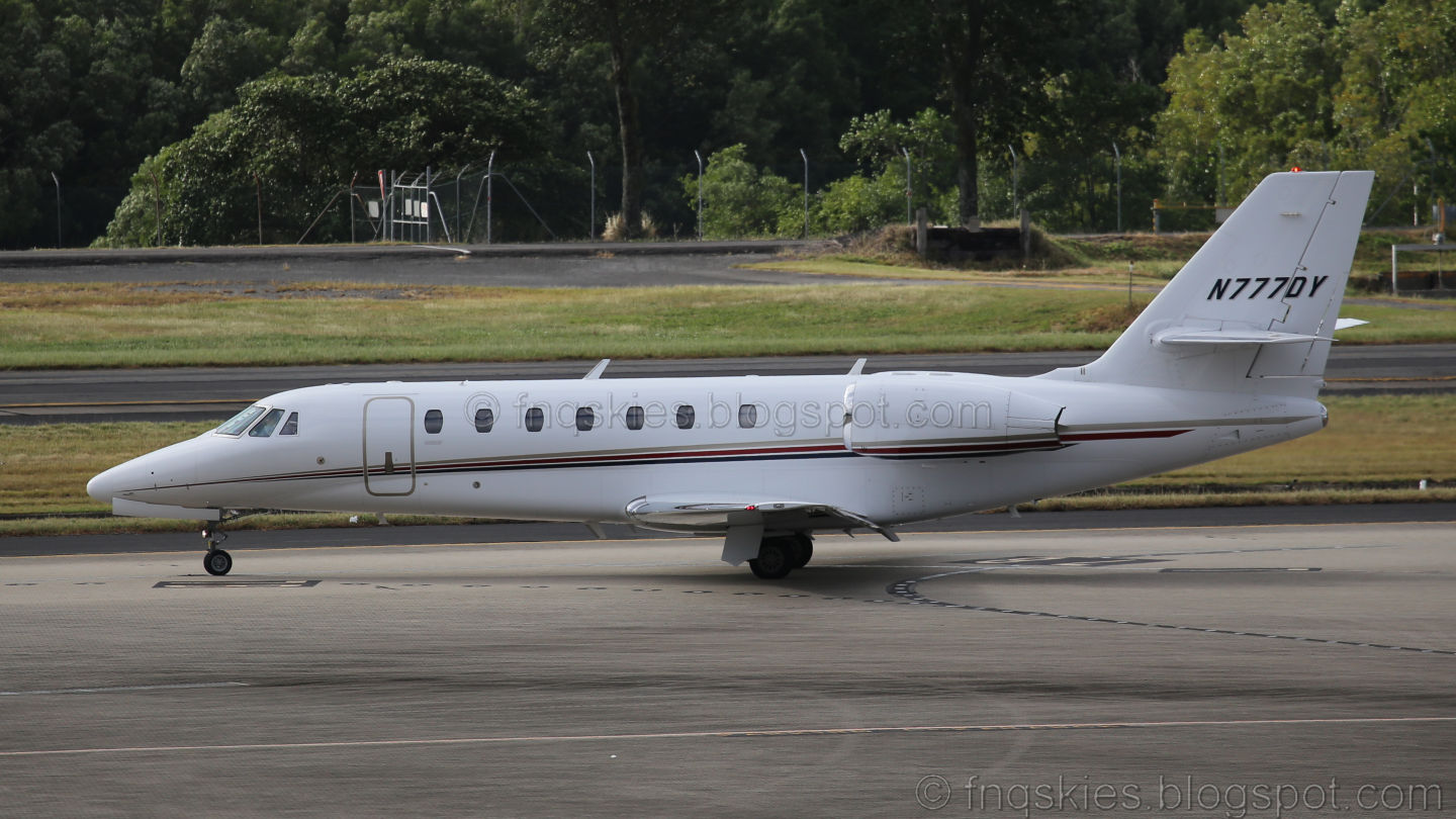 Far North Queensland Skies: Cessna Citation Sovereign C680 N777DY