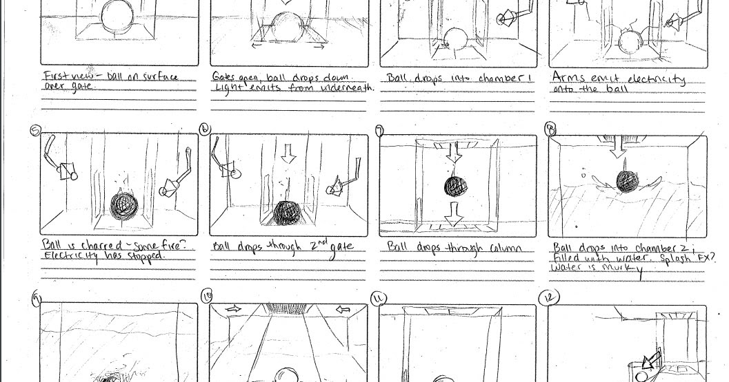 Albone 3D Animation 2016: Factory Storyboard