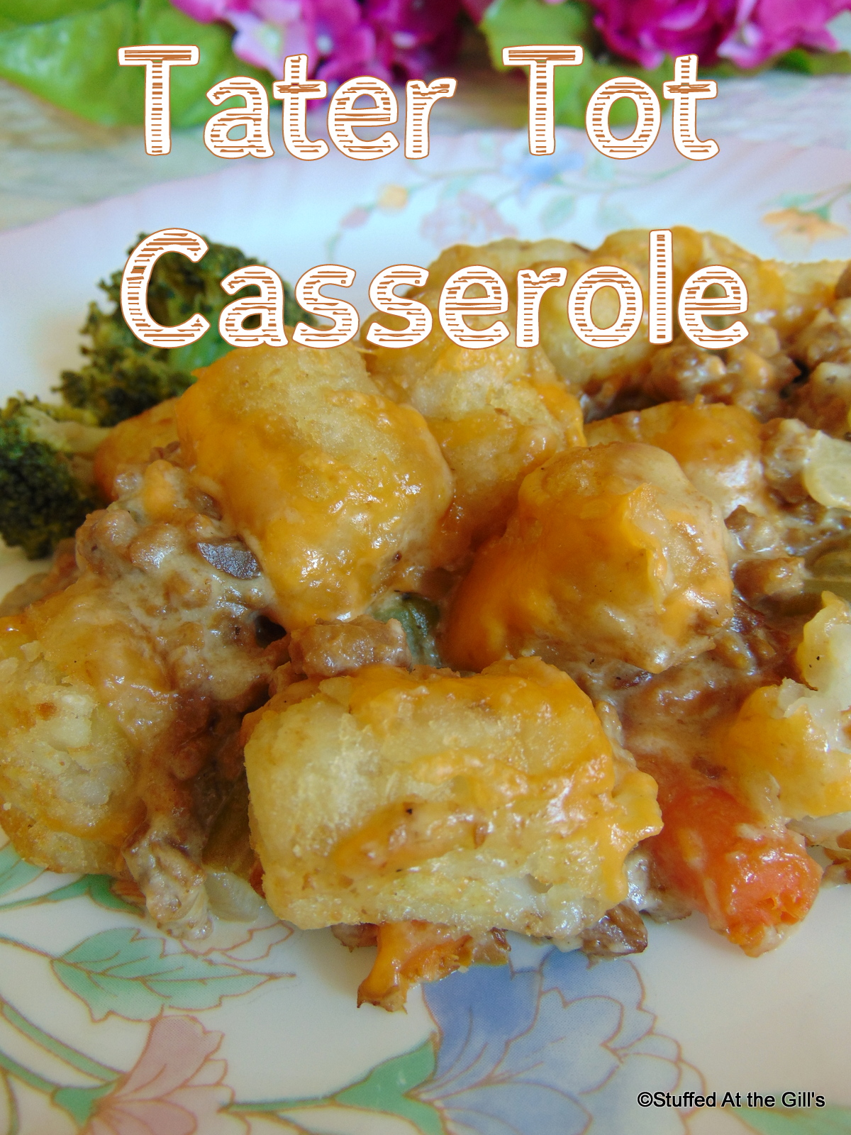 Tater Tot and Vegetable Casserole--Vegetarian