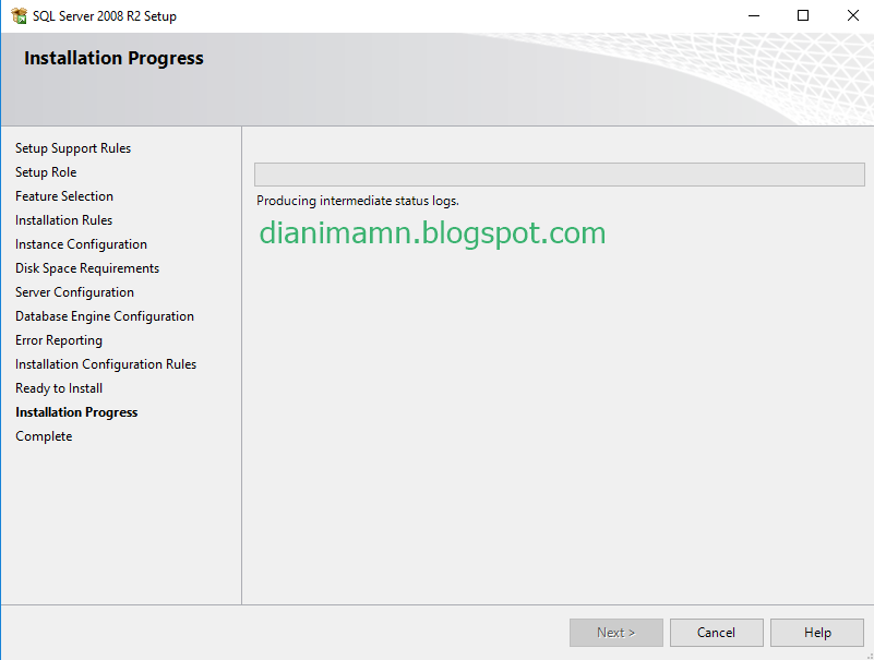 Cara Install SQL Server 2008 R2