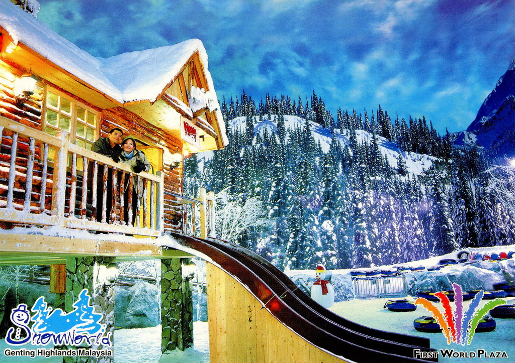 Postcard Interchange 明信片交流站: Snow World - Genting Highlands Malaysia