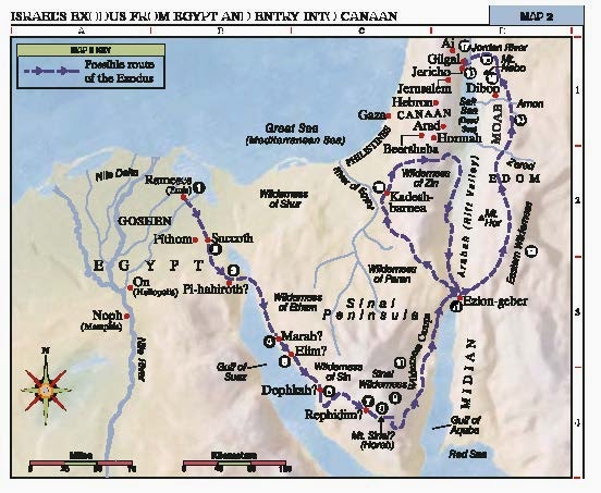 Zach's Scripture Study - LDS: Numbers 33-34