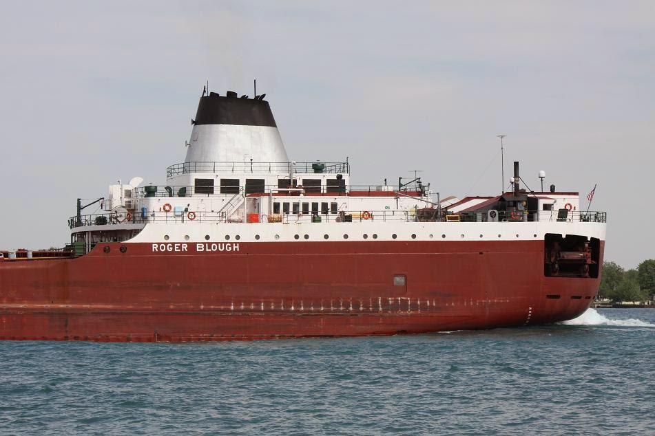 Michigan Exposures: The Roger Blough on the St. Clair River