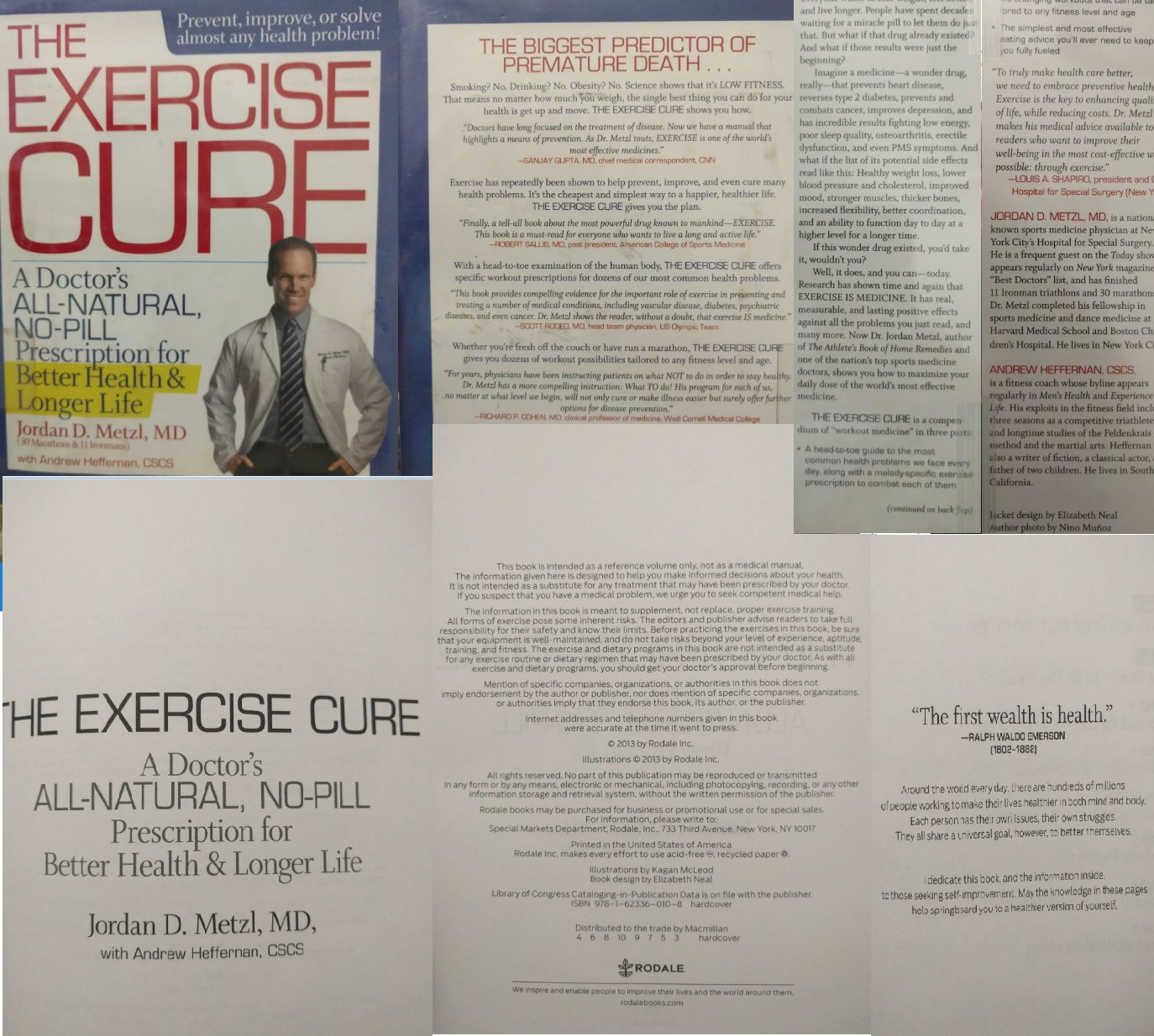The Exercise Cure: A Doctor#s All-Natural, No-Pill Prescription for ...
