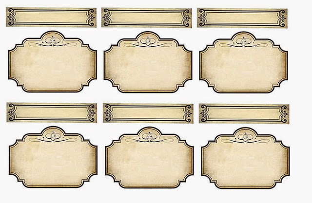 Free Printable Parchment Labels. | Oh My Fiesta Wedding!