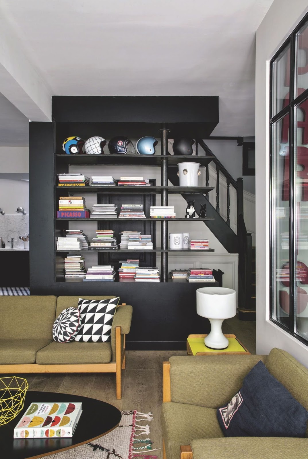 A Parisian house with chic and authentic spirit