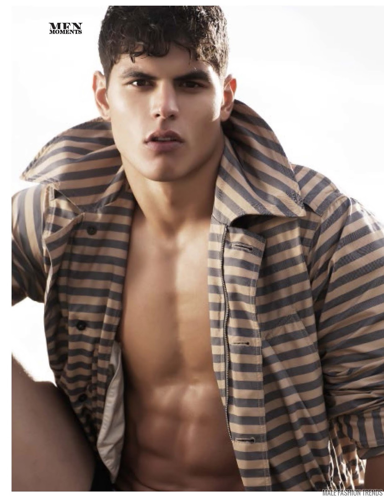 Christopher George para Men Moments Magazine No. 18 por Brent Chua